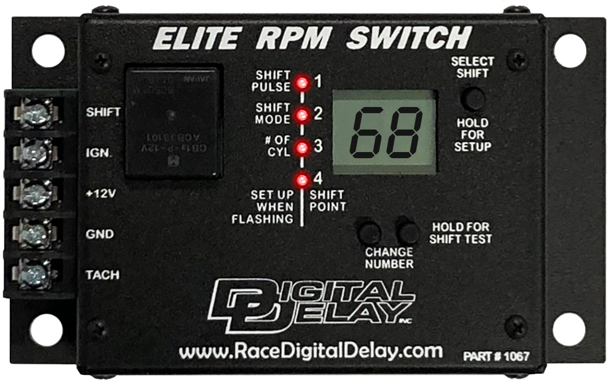 Rpm Switch SHIFNOID SHFNCRPM1000 RPM Activated Delay